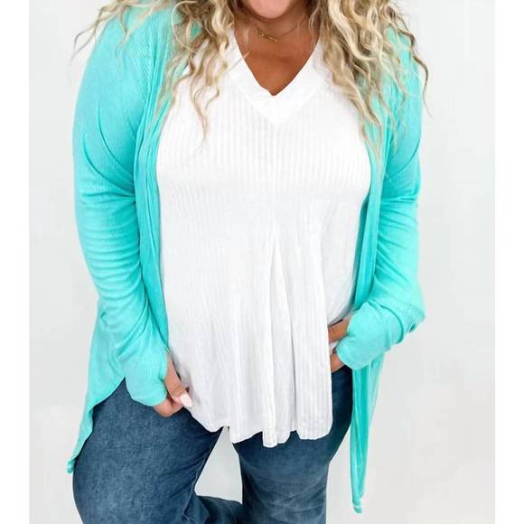 Blakely | Sweaters | New Blakeley Lightweight Ribbed Cardigan In ...